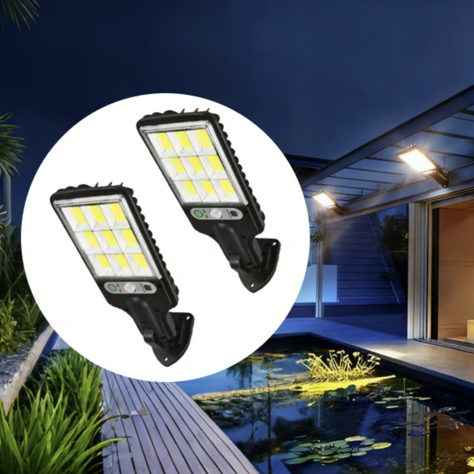 (1+1 GRATIS) LED Solar Buitenverlichting – Gadgetspeurder